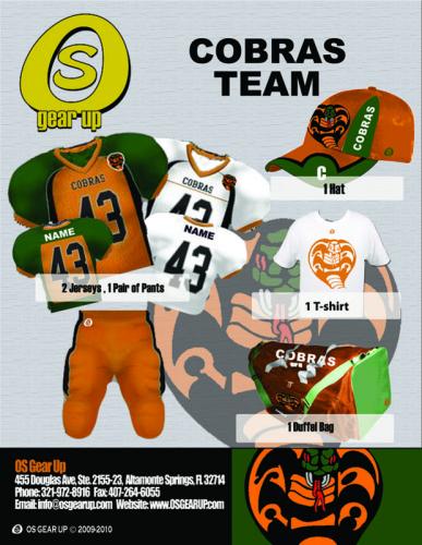 Broward County Cobras football HOME