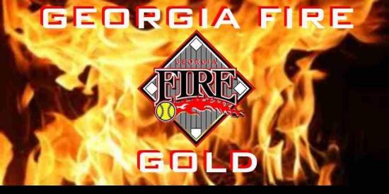 Georgia Fire Gold-Dover softball HOME